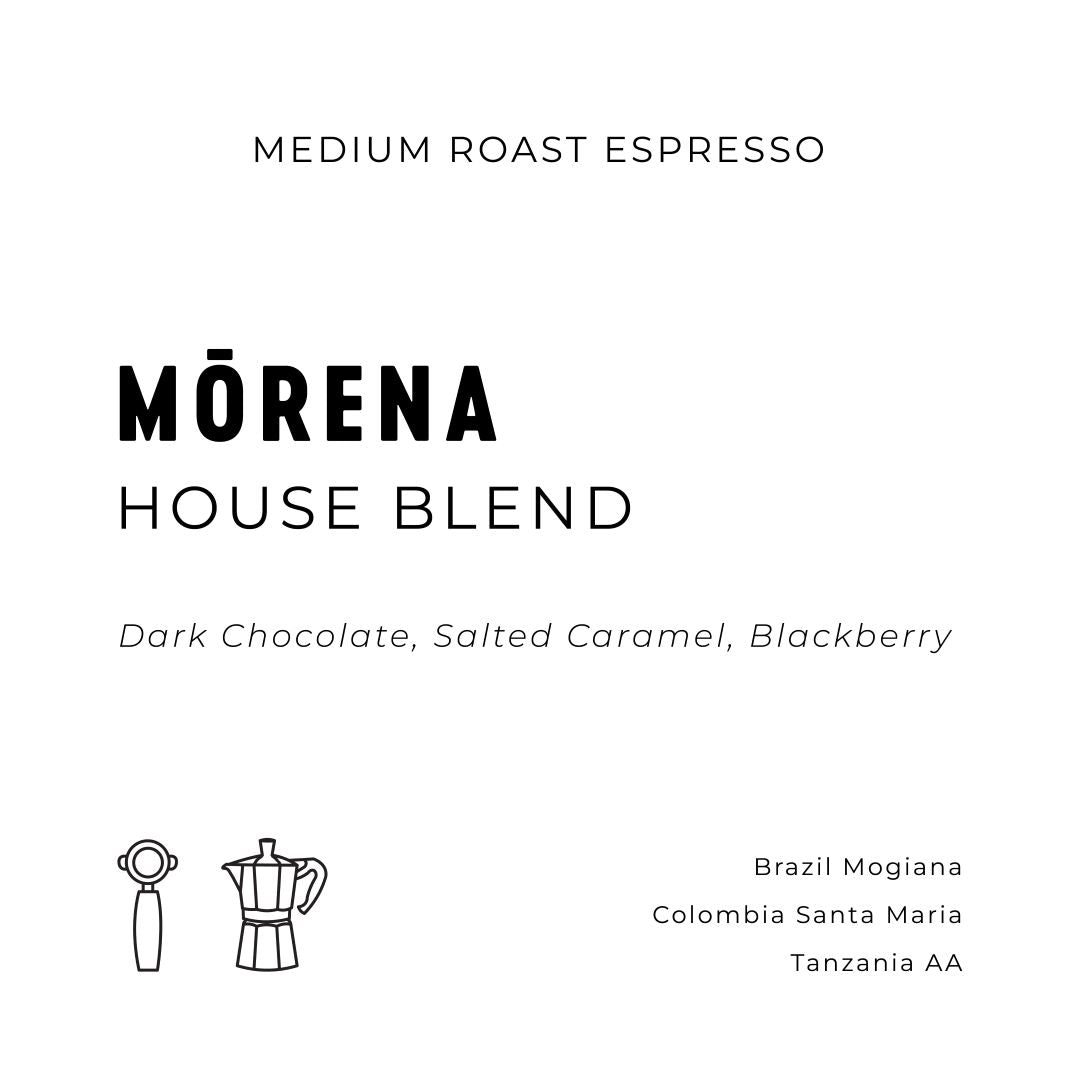 Mōrena - House Blend – Espresso Workshop Coffee Roasters